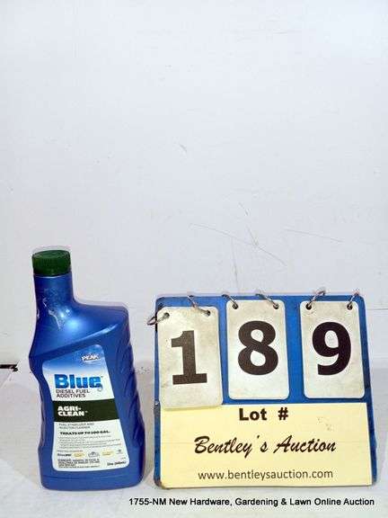 BLUE DIESEL FUEL ADDITIVE - 32 OZ. BOTTLE - Bentley & Associates, LLC