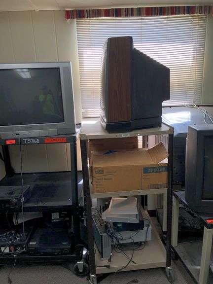 AV CART W/ TV'S & VCR'S - Bentley & Associates, LLC