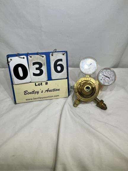 VICTOR EQUIPMENT COMPANY COMPRESSED GAS REGULATOR - Bentley ...