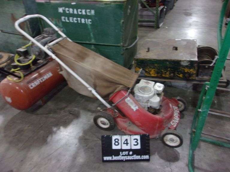 VINTAGE SNAPPER COMMERCIAL LAWN MOWER - Bentley & Associates, LLC