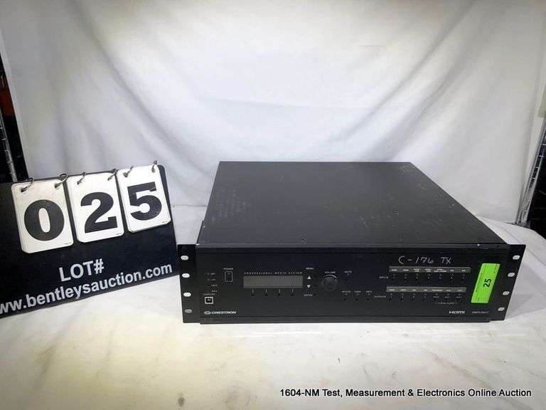 CRESTRON DMPS 300C PROFESSIONAL MEDIA SYSTEM - Bentley & Associates, LLC