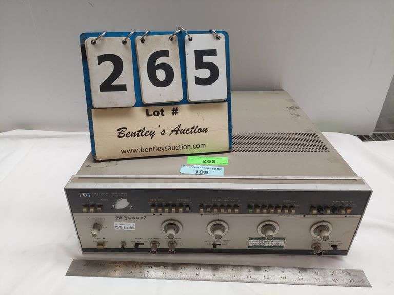 HP214B PULSE GENERATOR - Bentley & Associates, LLC