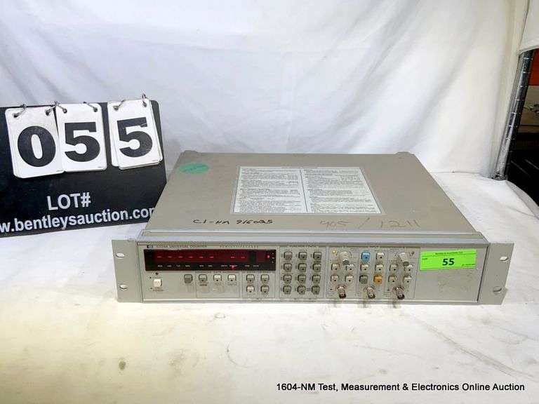 HP 5334A UNIVERSAL COUNTER - Bentley & Associates, LLC
