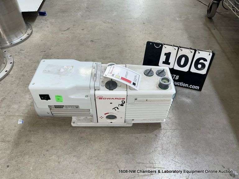 EDWARDS RV12 VACUUM PUMP - Bentley & Associates, LLC