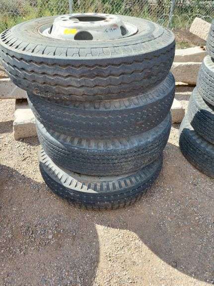 CR942 TIRES 10.00-20 TUBE TYPE (4X MONEY) - Bentley & Associates, LLC