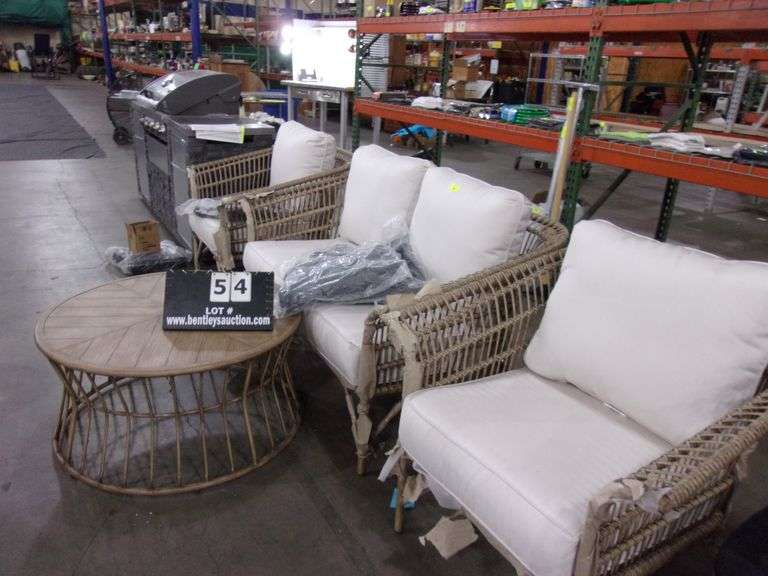 MEMBER'S MARK TOPAZ BAY 4 PC. PATIO SET - Bentley & Associates, LLC