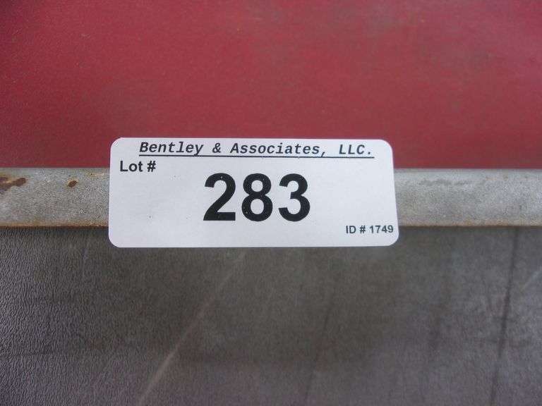 STEEL MOVING TRAY - Bentley & Associates, LLC