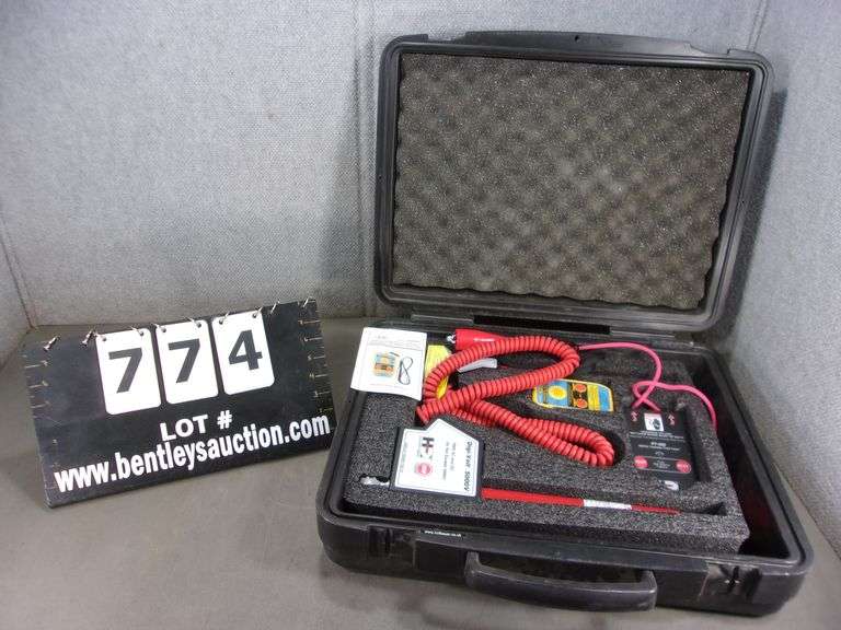 DIGIVOLT PT-500 500V DIGITAL VOLTAGE METER - Bentley & Associates, LLC