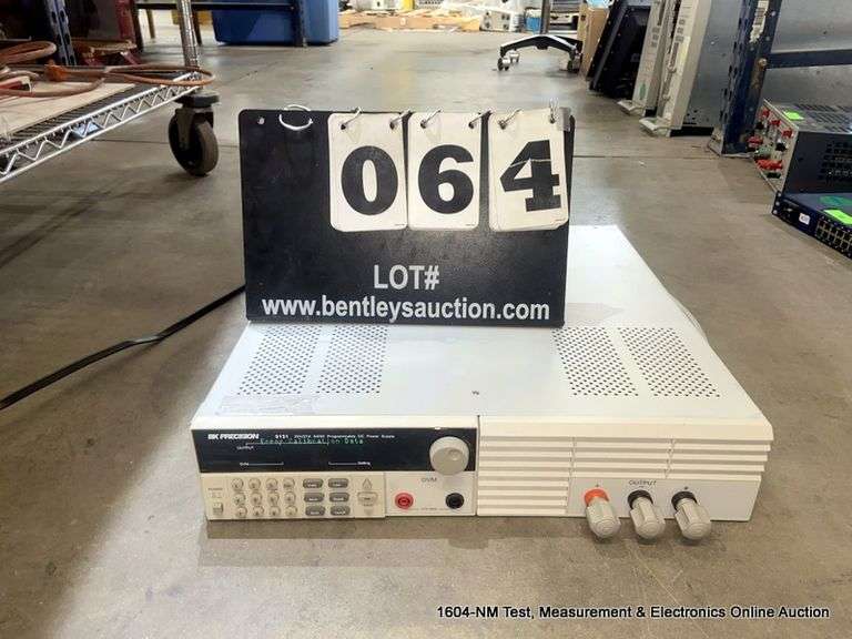 BK PRECISION 9151 540W PROGRAMMABLE DC POWER SUPPLY - Bentley ...