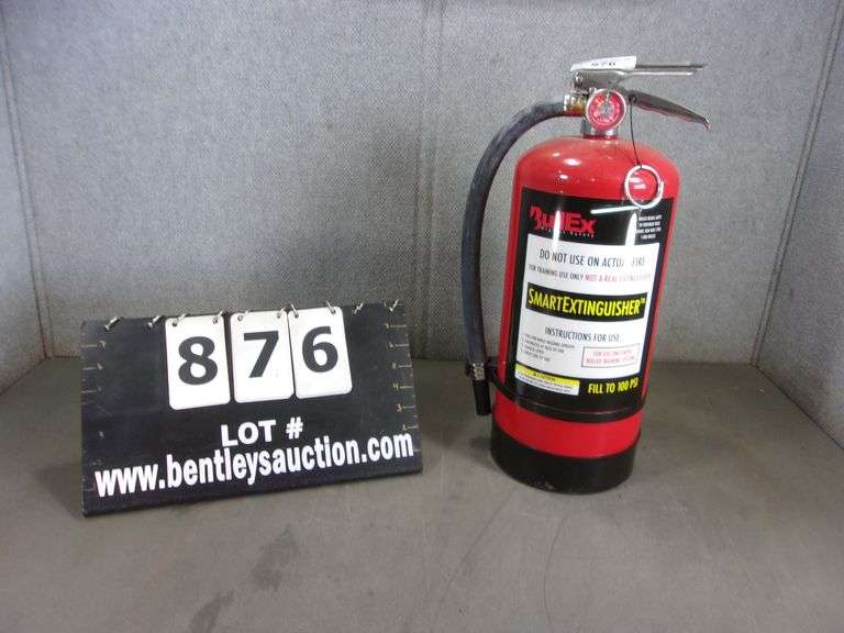 BULLEX DIGITAL SAFETY SMART EXTINGUISHER- FOR TRAINING ONLY - Bentley ...