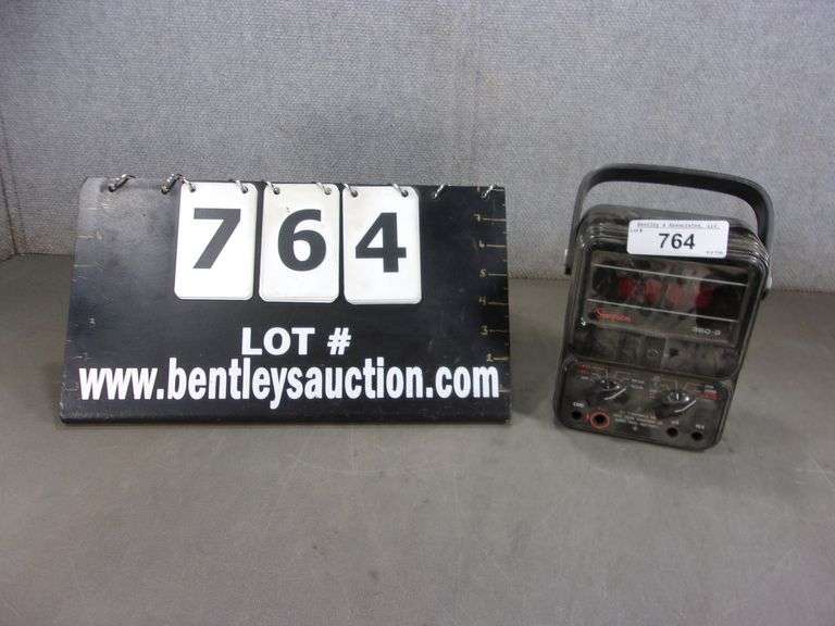 SIMPSON 360-3 DIGITAL MULTIMETER - Bentley & Associates, LLC