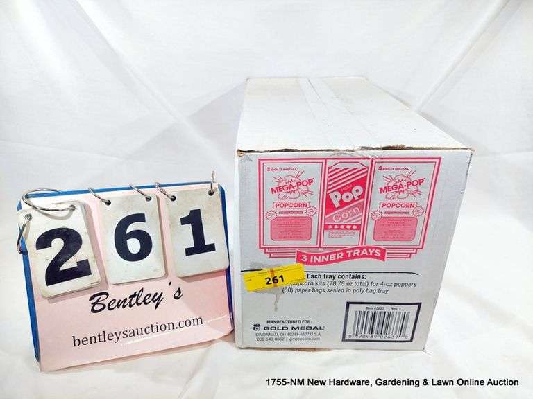 BOX: GOLD MEDAL MEGA POP POPCORN KITS - 15 PER BOX - Bentley ...
