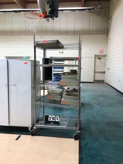 METAL FOUR RACK SHELF - Bentley & Associates, LLC