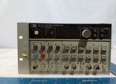 HP 3314A FUNCTION GENERATOR - Bentley & Associates, LLC