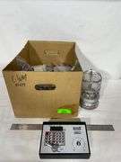 BOX: DIGITRACK DCS51, APPLETON DROP LIGHT, BANDIT BLUE SILVER - AS IS ...