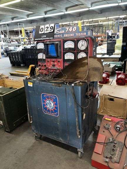 SUN 740 ELECTRONIC ENGINE TESTER - Bentley & Associates, LLC
