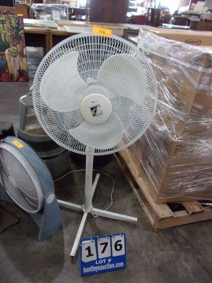 FEATURE COMFORTS WHITE ROTATING FAN - Bentley & Associates, LLC