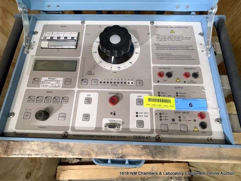 PROGRAMMA PRIMARY CURRENT INJECTION TEST SYSTEM - Bentley & Associates, LLC