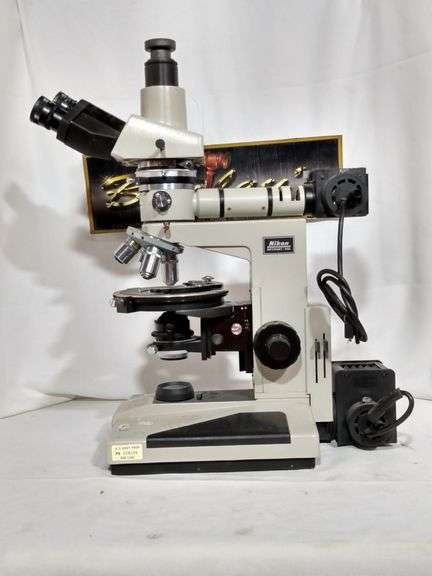 NIKON OPTIPHOT-POL MICROSCOPE - Bentley & Associates, LLC