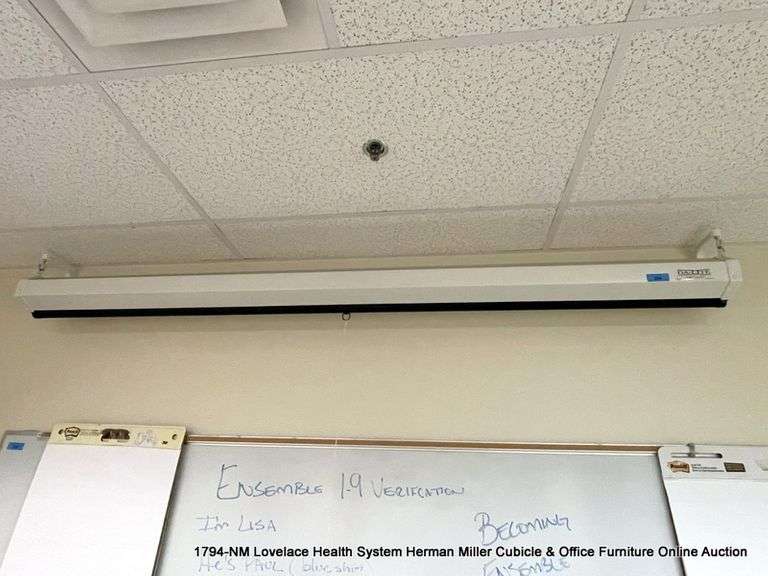 DA-LITE PROJECTOR SCREEN, MODEL C - Bentley & Associates, LLC