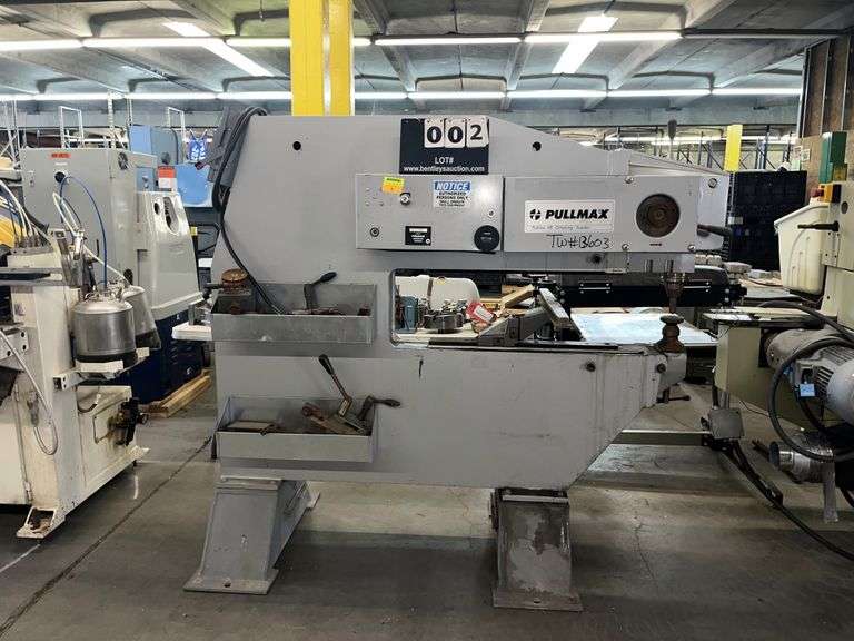 PULLMAX P200 SHEET METAL PROCESSING MACHINE - Bentley & Associates, LLC