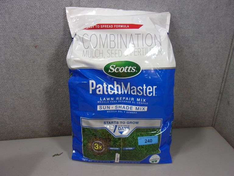 SCOTTS PATCHMASTER LAWN REPAIR MIX - Bentley & Associates, LLC