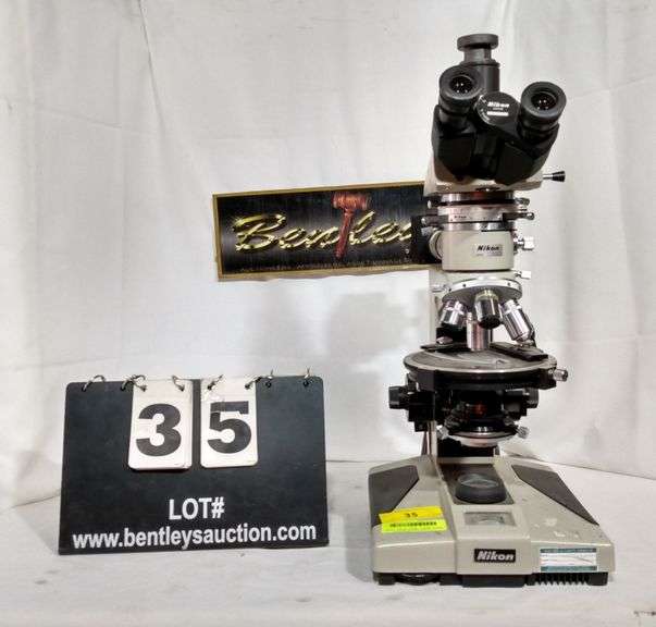 NIKON OPTIPHOT-POL MICROSCOPE - Bentley & Associates, LLC