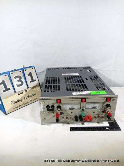 KEPCO BOP 100-1M BIPOLAR OPERATIONAL POWER SUPPLY/ AMPLIFIER - Bentley ...