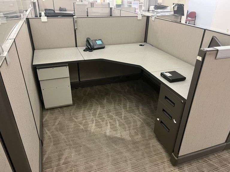 2010 HERMAN MILLER COMPATICO CUBICLES - 10 STATIONS (10X MONEY ...