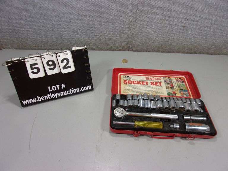 BERNZOMATIC 40-PIECE SAE/METRIC SOCKET SET - ALMOST COMPLETE - Bentley ...