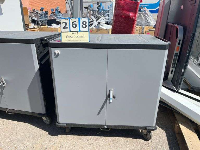 SEVEN LOCK-N-CHARGE LAPTOP CART - Bentley & Associates, LLC