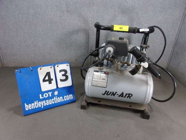JUNE-AIR OIL-LUBRICATED PISTON AIR COMPRESSOR - Bentley & Associates, LLC