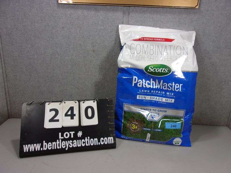 SCOTTS PATCHMASTER LAWN REPAIR MIX - Bentley & Associates, LLC