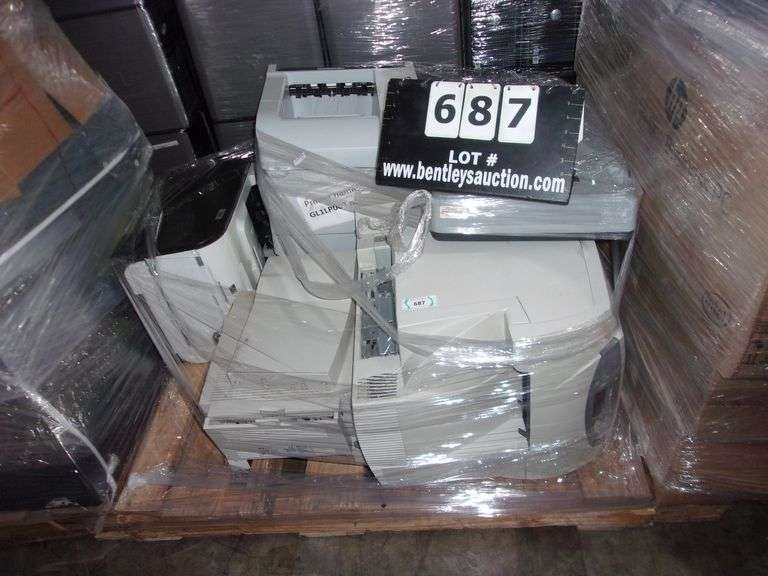 PALLET: MIXED LASER PRINTERS - Bentley & Associates, LLC