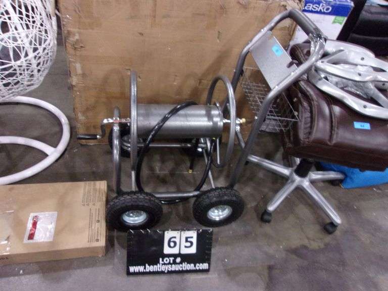 GRAY STEEL PORTABLE WATER HOSE WRAP - Bentley & Associates, LLC