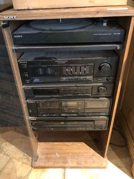 SONY HOME STEREO SYSTEM - Bentley & Associates, LLC