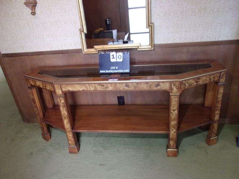 MID-CENTURY MODERN ENTRY HALL TABLE - Bentley & Associates, LLC