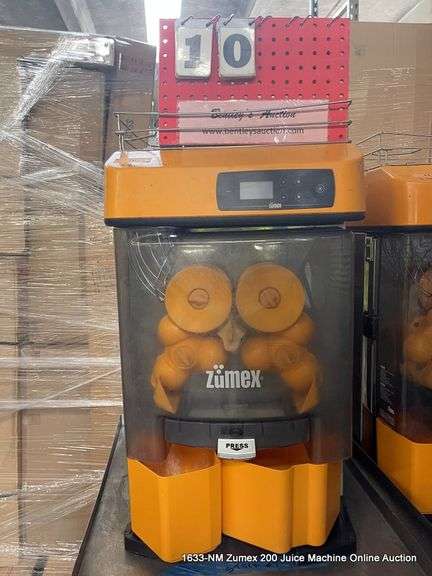 ZUMEX PRO 04882 JUICER MACHINE - Bentley & Associates, LLC