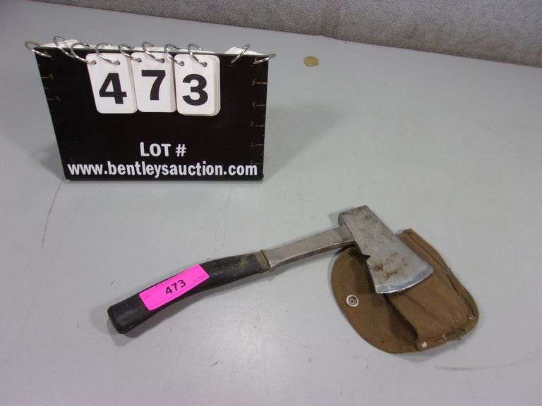 MILITARY STYLE DROP FORGED HATCHET - Bentley & Associates, LLC