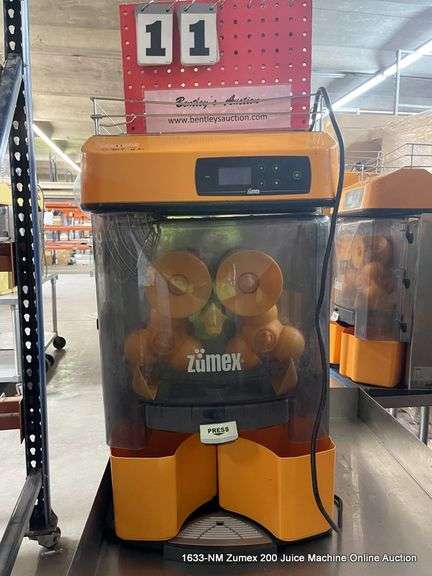 ZUMEX PRO 04882 JUICER MACHINE - Bentley & Associates, LLC