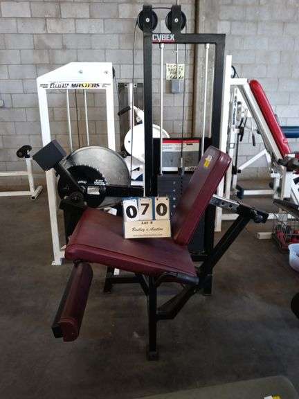 CYBEX LEG EXTENSION MACHINE - Bentley & Associates, LLC