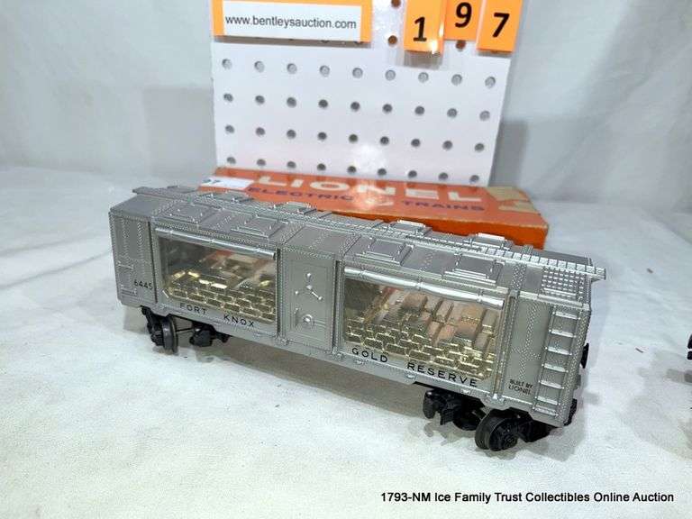 LIONEL FORT KNOX GOLD BULLION TRANSPORT CAR - 6445 - Bentley ...