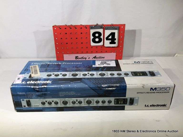 T.C. ELECTRONICS M350 ENGINE PROCESSOR - USED, AS IS - Bentley ...