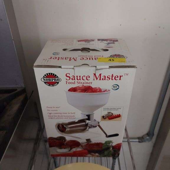 NORPRO SAUCE MASTER FOOD STRAINER - Bentley & Associates, LLC