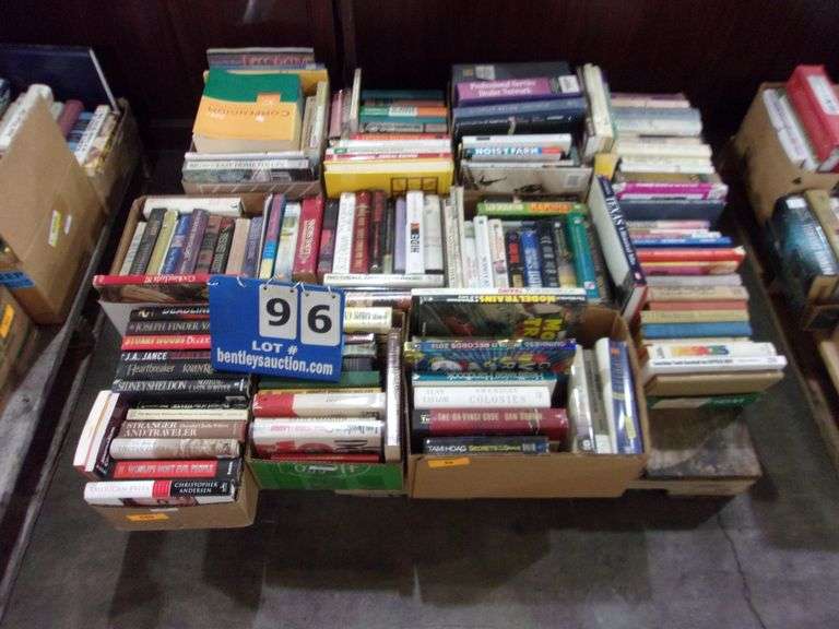 PALLET: ASSORTED BOOKS - Bentley & Associates, LLC