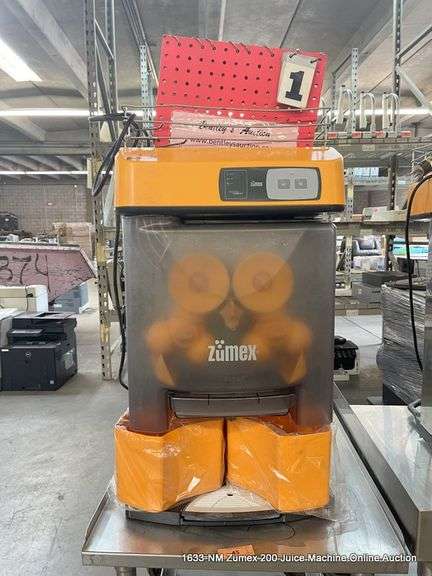 ZUMEX VERSATILE 3306020300 JUICER MACHINE - Bentley & Associates, LLC