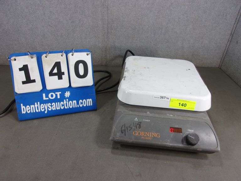 CORNING HOT PLATE MODEL: PC-600D W/ DIGITAL DISPLAY - Bentley ...