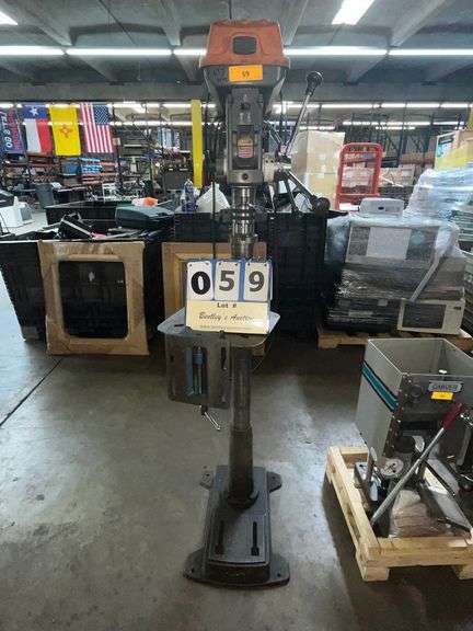 RIDGID DP15501 DRILL PRESS - Bentley & Associates, LLC