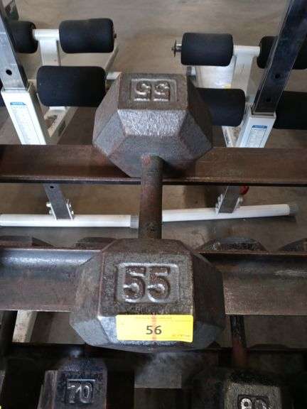 DUMBBELL 55 LBS - SINGLE - Bentley & Associates, LLC