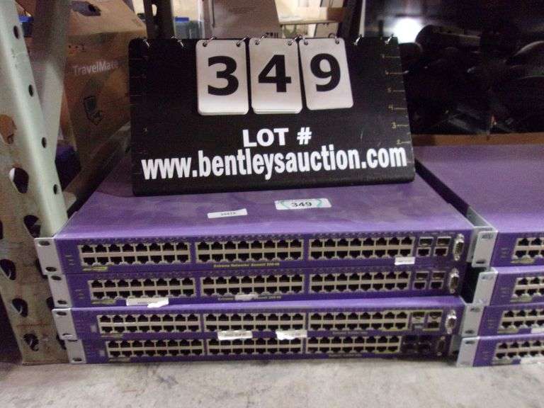 PURPLE EXTREME NETWORKS 16142 NETWORK SWITCHES (4X MONEY) - Bentley ...